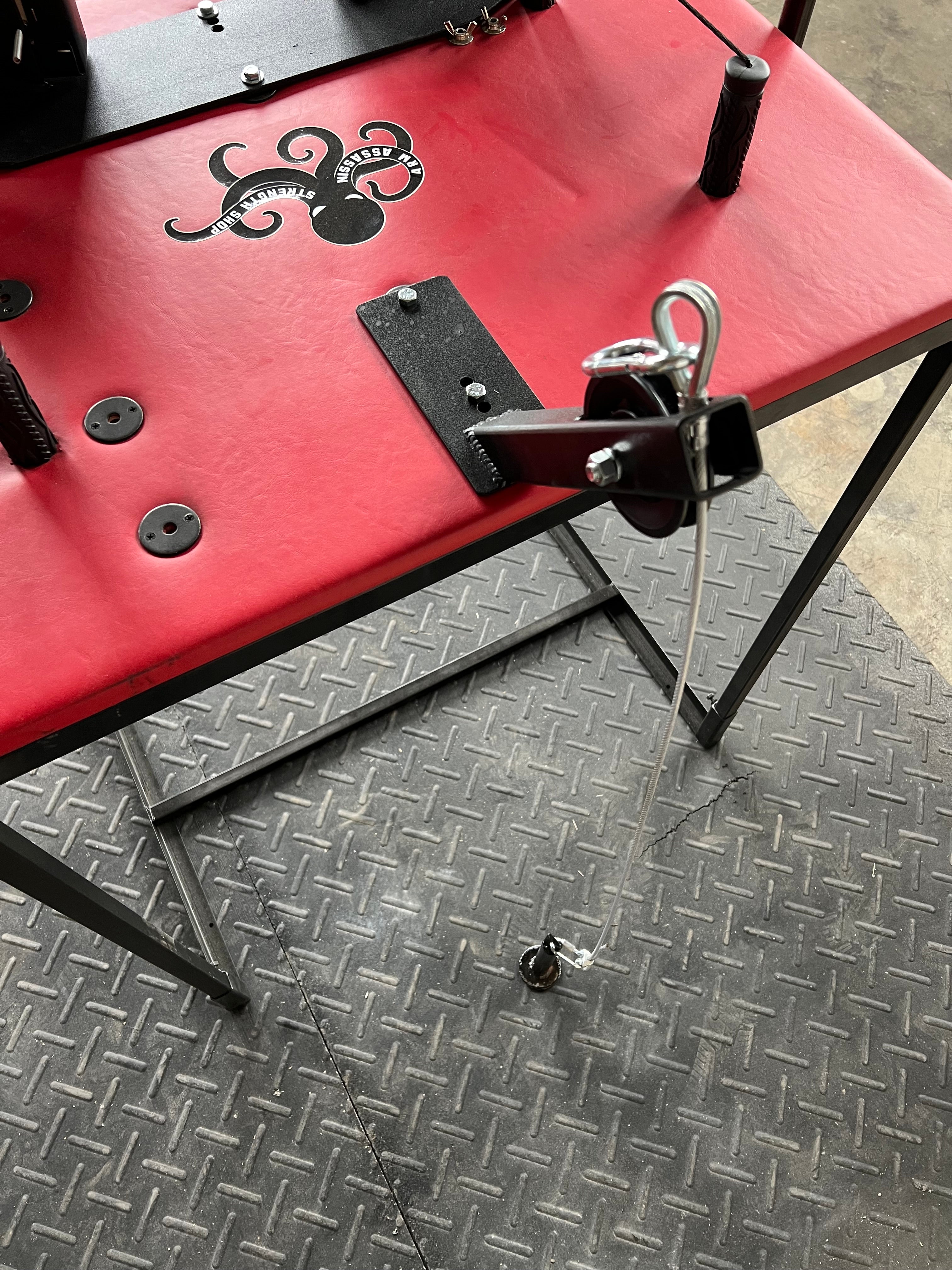 Armwrestling Table Pulley #1 – Arm Assassin Strength Shop