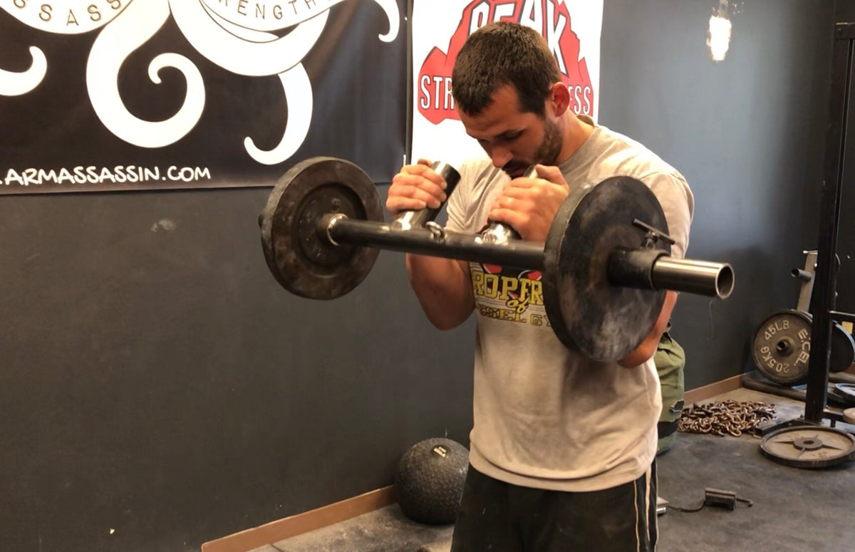 Monster Curl Bar – Arm Assassin Strength Shop