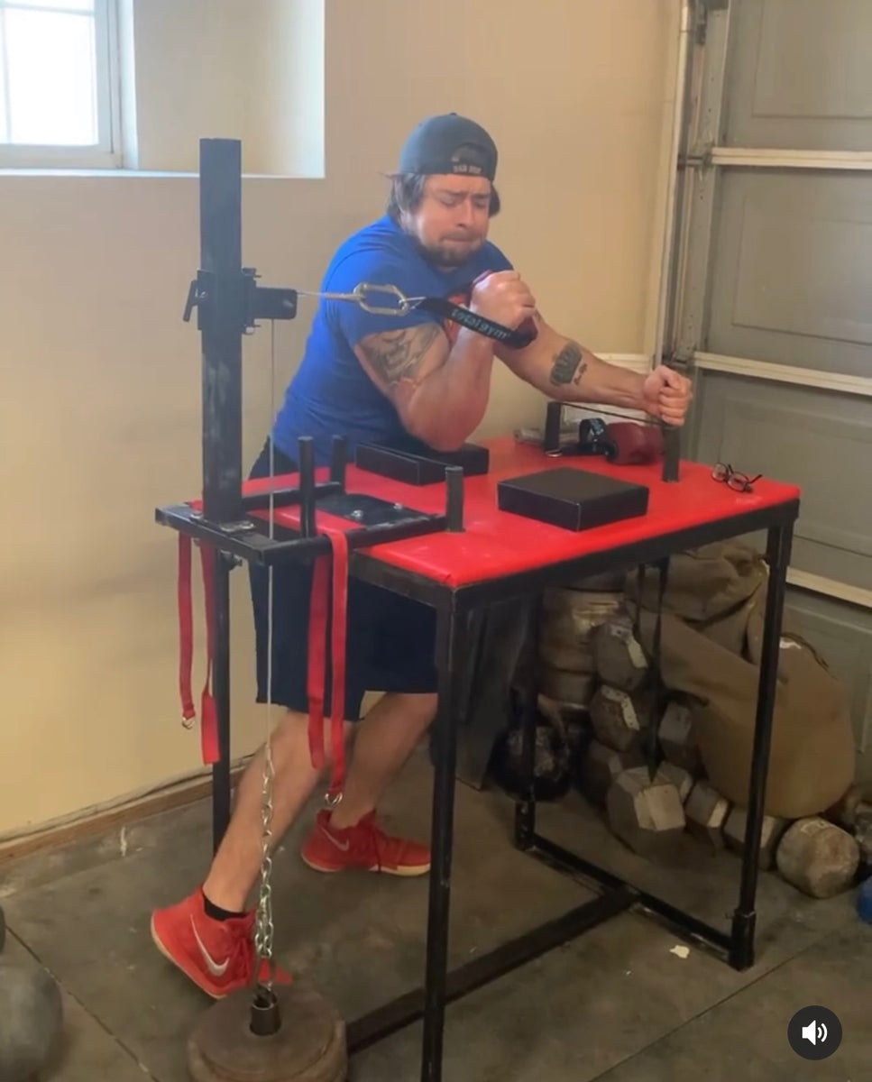 Armwrestling Table Pulley #2 – Arm Assassin Strength Shop